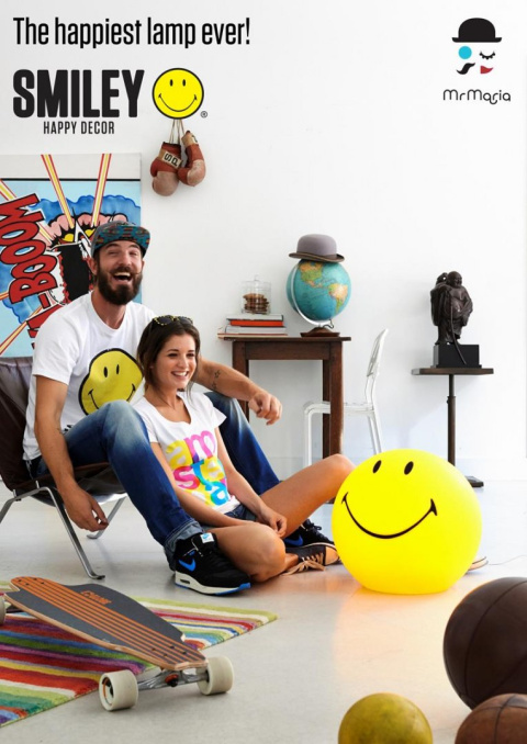 Lampa Smiley - MrMaria - MonkeyMachine.pl